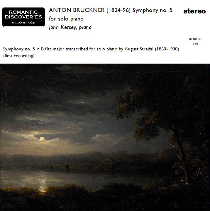 Bruckner Symphony no. 5 transcribed for solo piano by August Stradal ...
